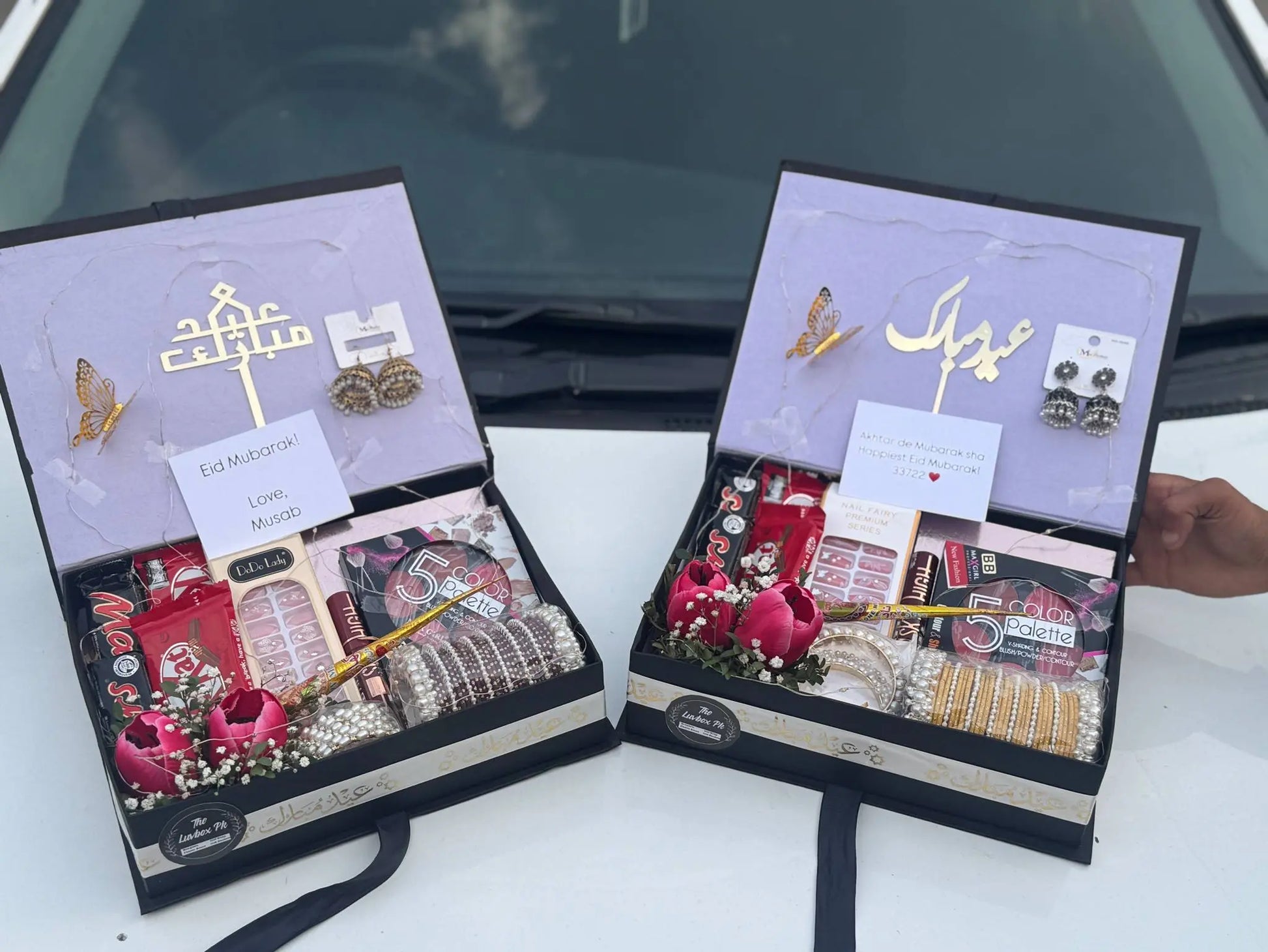 Eidi Flap Box – Luxe Eid Box with Bangles, Chocolates & More | Royal ...